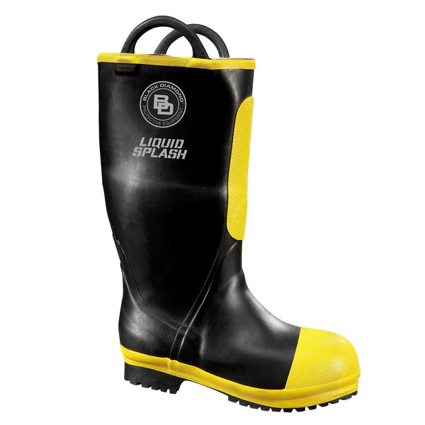 Black Diamond Rubber (NEW NFPA) Structural Fire Boot, 699-1625